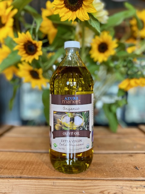 Azure Organic Olive Oil – 32 oz. | Casa Cano Farms